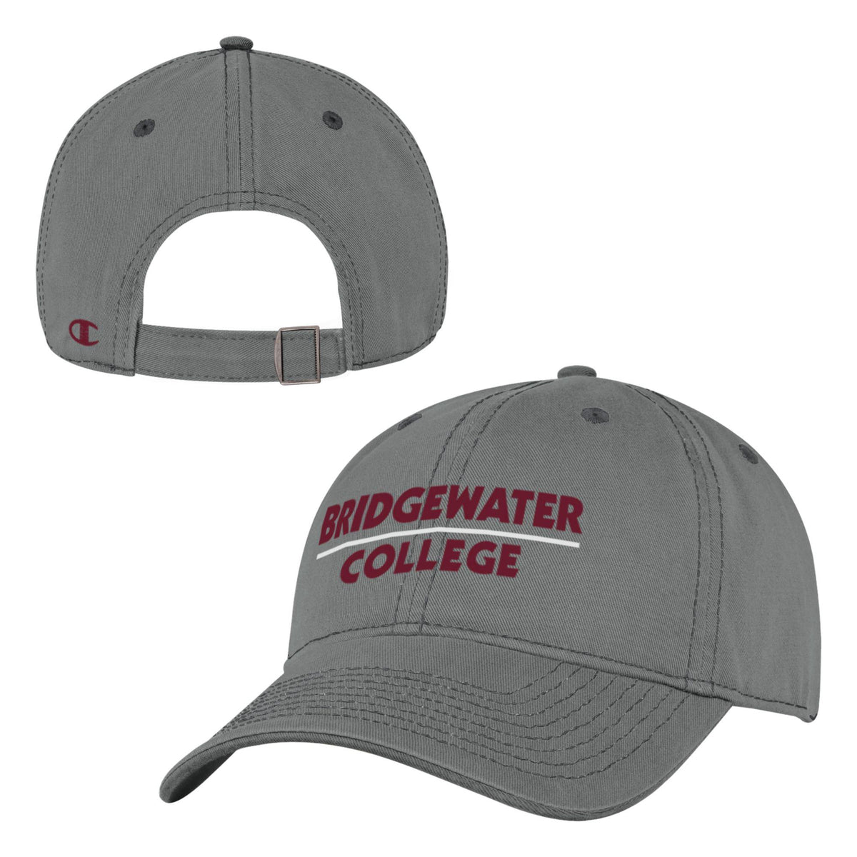 Champion Relaxed Twill Cool Gray Cap with Adjustable Back – Bridgewater ...