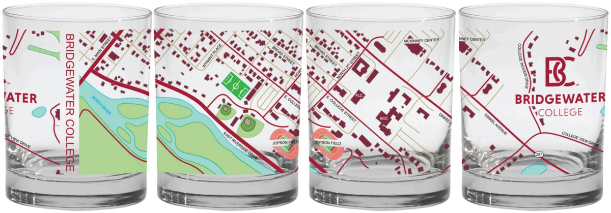 Bridgewater College Campus Map Rocks Glass – Bridgewater College Campus ...